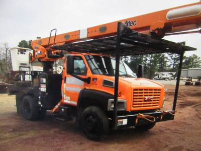 GMC 7500 Flatbed 62' Altec Forestry Bucket Truck from $858.68/mo
