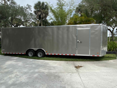 Freedom Trailers 28ft Enclosed (V-Nose) | Lease/Finance or Buy