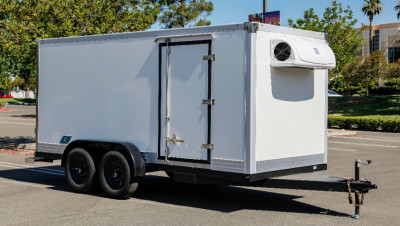 Kingtec 7x16' Cooler/Freezer Trailer Walk-In Cold Storage Trailers and ...